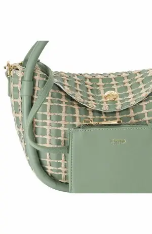 Dune London Dinideliberate Top Handle Bag - Sage