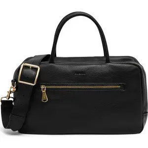 AIMEE Ritual Leather Satchel - Black