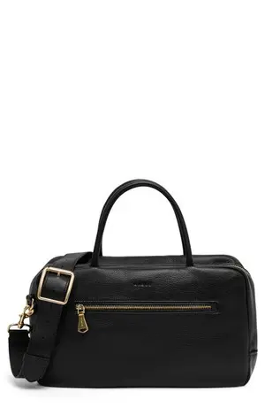 AIMEE Aimée Ritual Leather Satchel - Black