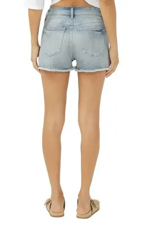 SILVER JEANS CO. Avery Cutout Denim Shorts