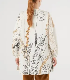 Marina Rinaldi Cotton Poplin Tunic