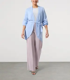 Marina Rinaldi Cashmere Belted Cardigan