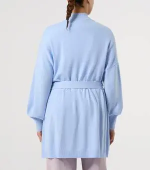 Marina Rinaldi Cashmere Belted Cardigan