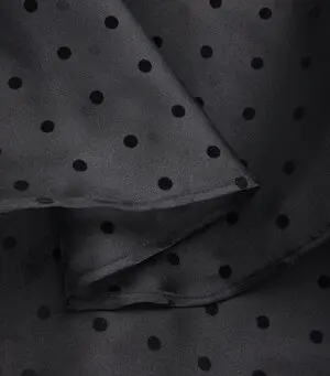 GANNI Organza Polka-dot Mini Dress