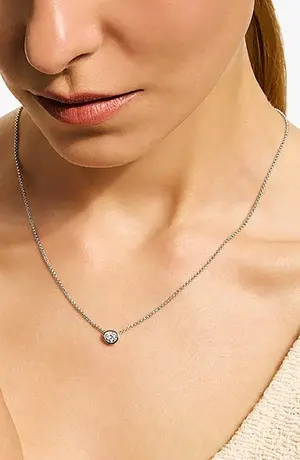 John Hardy Lovestruck™ Necklace With Lab-grown Diamond - Silver