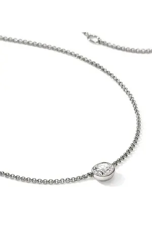 John Hardy Lovestruck™ Necklace With Lab-grown Diamond - Silver
