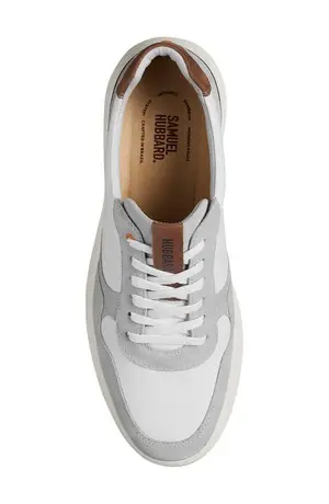 Samuel Hubbard Featherlight Lace-up Sneakers - White Leather