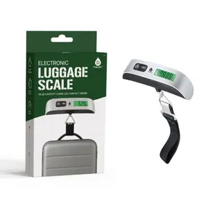 PURSONIC Portable Electronic Luggage Scale - Black