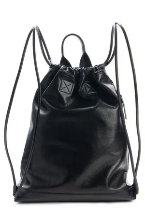 Givenchy Leather Drawstring Backpack