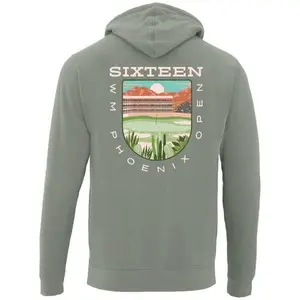 AHEAD Wm Phoenix Open Sixteen Seabrooke Fleece Hoodie - Green