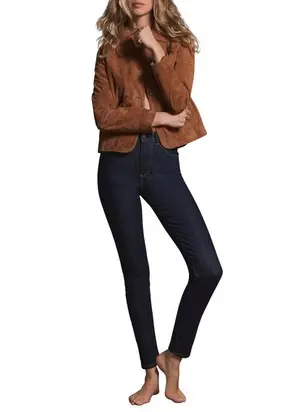 Mint Velvet Sculpting Skinny Jeans - Navy