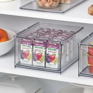 MDESIGN Stackable Storage Drawer For Pantry, Set Of 2