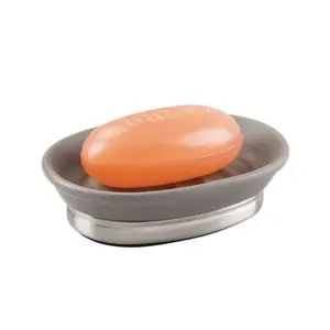 IDESIGN Ceramic Soap Dish For Bathroom Sink
