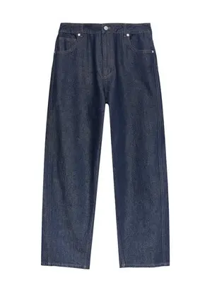 Mint Velvet Barrel Leg Jeans - Navy