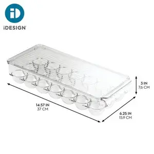 IDESIGN Plastic Egg Holderholds 21 Eggsset Of 2made