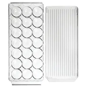 IDESIGN Plastic Egg Holderholds 21 Eggsset Of 2made