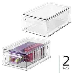 IDESIGN Stackable Kitchen Storage Drawerset Of 2