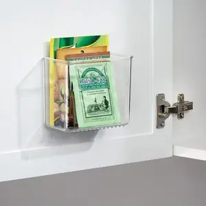 IDESIGN Adhesive Organizer Bin For Kitchenset Of 4