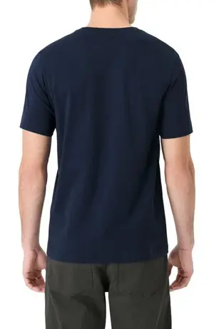 PACT Organic Cotton Softspun Essential V-neck Tee - Navy