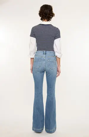 KANCAN Rachel High-rise Flare Jeans