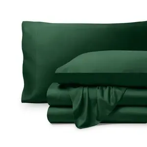 BARE HOME Cooling Rayon Sheet Set - Forest Green