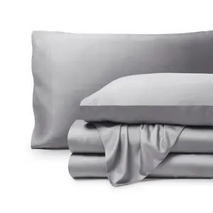 BARE HOME Cooling Rayon Sheet Set - Light Grey