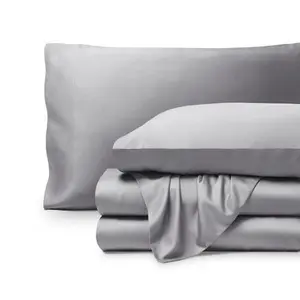 BARE HOME Cooling Rayon Sheet Set Light Grey