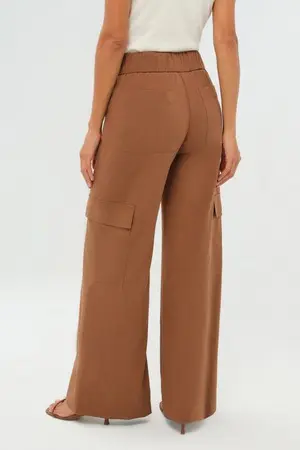 Anatomie Herron Woven Cargo Wide Leg Pull-on Pant