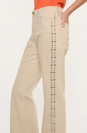 KANCAN High-rise Wide Flare Jeans
