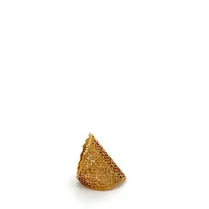 GEMINI JEWELRY Wide Filigree Ring