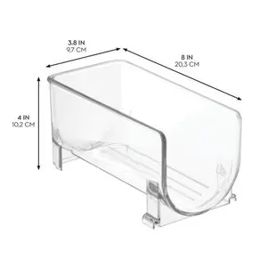 MDESIGN Stackable Holder For Water Or Spirit Bottles, Set Of 4