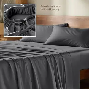 BARE HOME Cooling Rayon Sheet Setfull Xl