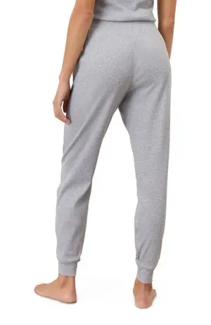 PACT Dream Rib Jogger In Organic Cotton - Heather Grey