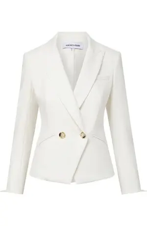 Veronica Beard Rickie Crop Dickey Jacket
