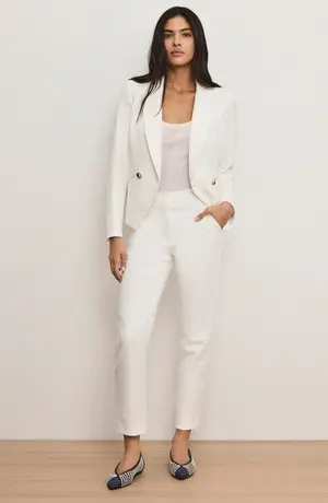 Veronica Beard Rickie Crop Dickey Jacket