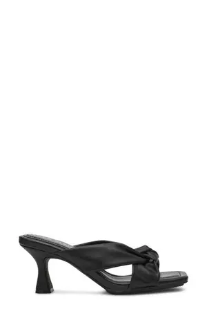 Anne Klein Jezebel Sandal - Black Pu