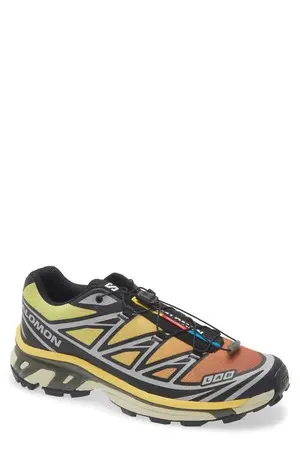 SALOMON Xt-6 Sneaker - Black/grape Leaf/beach Ball