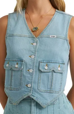 Wrangler Western Denim Vest
