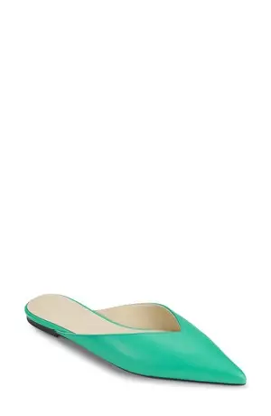 Yosi Samra Nera Pointed Toe Flat - Teal