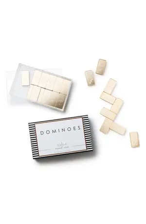 DOMANI HOME Mirror Dominoes Set - Gold