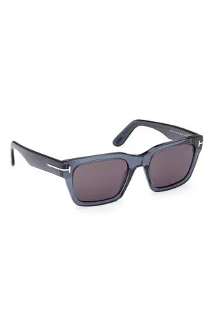 TOM FORD 53mm Square Sunglasses