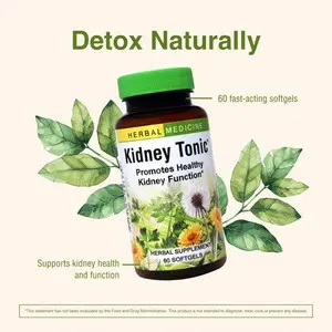 TRACE MINERALS Kidney Tonic Softgelsfunction Supplementnatural With Dandelion