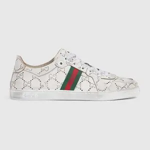 Gucci Stretch Low-top Sneaker Leather - White