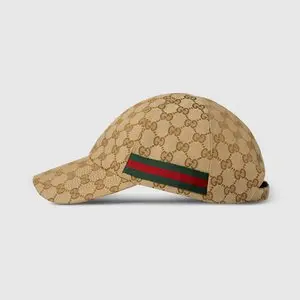 Gucci Gg Canvas Baseball Cap With Web