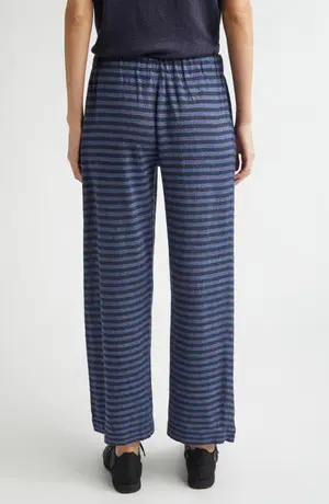 YANYAN Mabo Stripe Linen Pants
