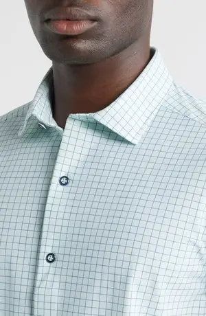 Johnston & Murphy Xc Motion Performance Knit Button-up Shirt