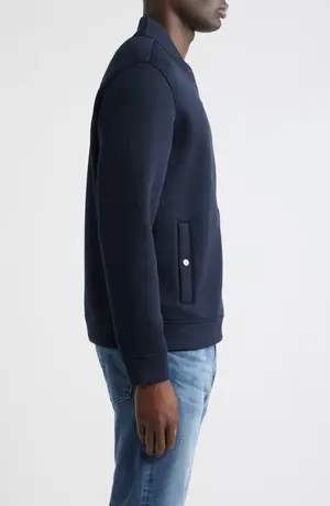 Johnston & Murphy Knit Bomber Jacket