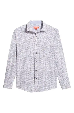 Johnston & Murphy Xc Motion Performance Knit Button-up Shirt