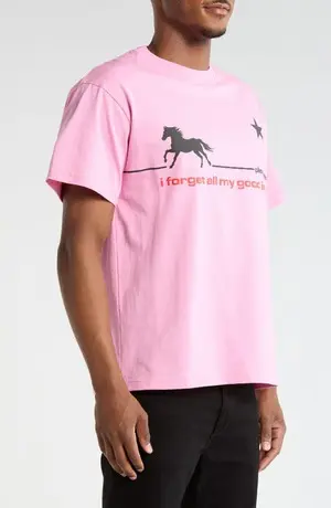 PLEASURES Forget Cotton Graphic T-shirt