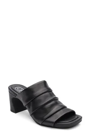 Ash Eva Slide Sandal Black